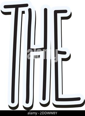 with catchword on white background Stock Vector Image & Art - Alamy