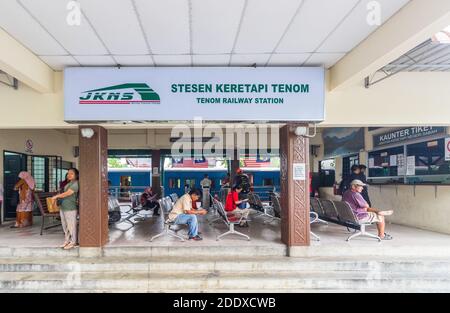 The train station in Tenom, Sabah, Malaysia Stock Photo - Alamy