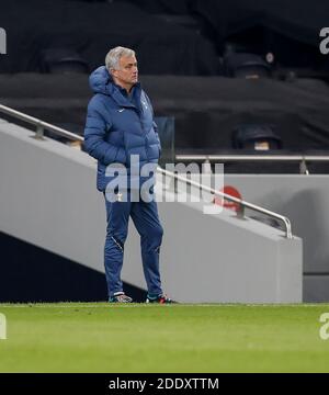 London, Britain. 26th Nov, 2020. Tottenham Hotspur's Carlos Vinicius ...
