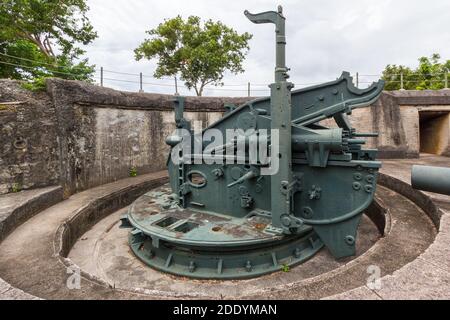 Battery Way in Corregidor Island, the Philippines Stock Photo - Alamy