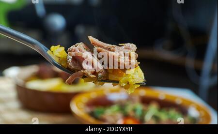 Chivo Liniero - Spicy Goat Meat Stew, food Dominican Republic Stock ...