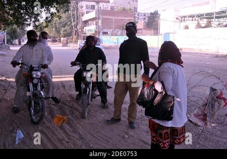 Police staffs stand alert to avoid any untoward incident while security ...