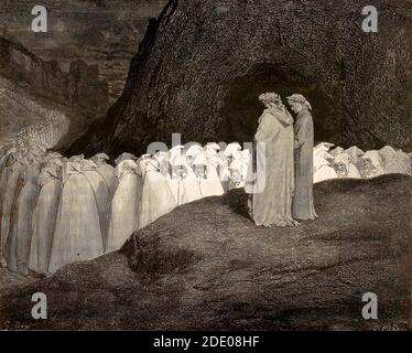 Dante Divina Commedia - Hell - XXIII Canto - Caiaphas, the high priest ...