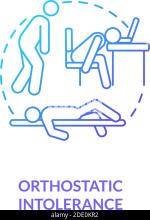 Orthostatic intolerance concept icon Stock Vector Image & Art - Alamy