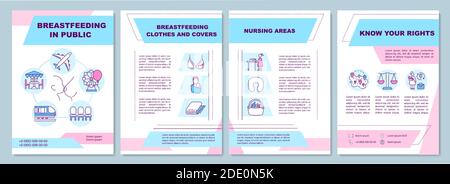 Breastfeeding brochure template Stock Vector Image & Art - Alamy