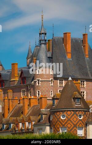 CASTLE - GIEN - LOIRET - FRANCE Stock Photo - Alamy
