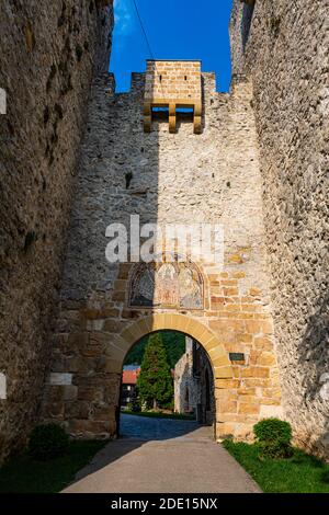 Monastery Manasija, Serbia Stock Photo - Alamy