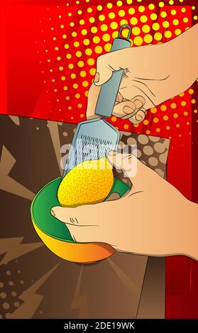 grating grater cartoon vector illustration Stock Vector Image & Art - Alamy