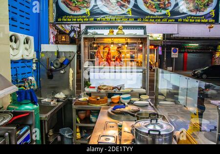 roasted duck from a Thai Restaurant Pattaya district Chonburi Thailand ...