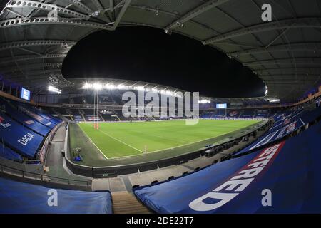 A general view of the KCOM Stadium venue for todays Super League Grand ...