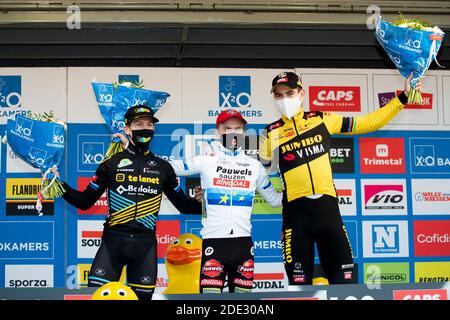 Dutch Lars Van Der Haar pictured in action during the men's elite race ...