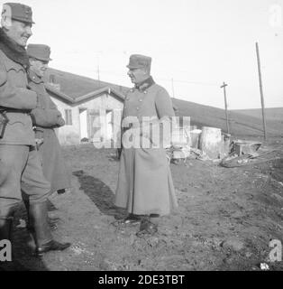 Inspection of troops during the First World War, part of the Europeana ...