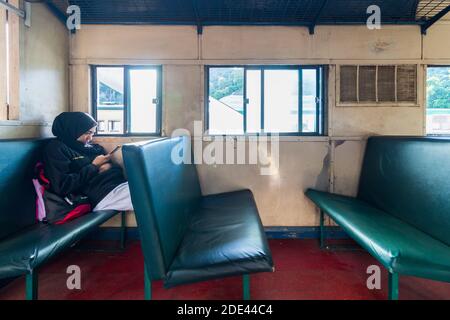 Train travel in Kota Kinabalu, Malaysia via the Sabah State Railway Stock Photo - Alamy