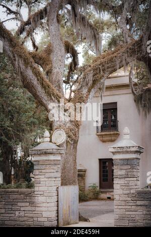 Government House in St. Augustine, Florida. The building was the ...
