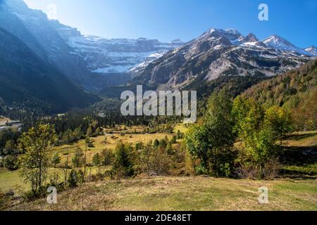 The Cirque de Gavarnie in the Hautes-Pyrénées appears in a mountain ...