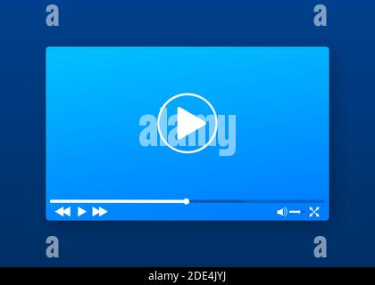 Music player interface with frame for song cover, equalizer, loading ...