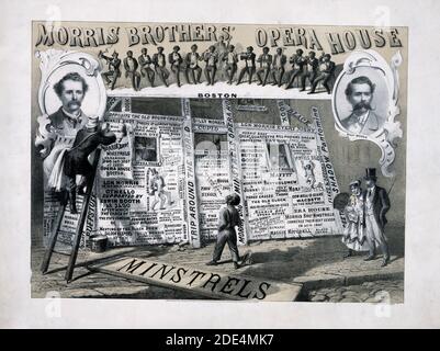 Morris Brothers' opera house, Boston Stock Photo - Alamy