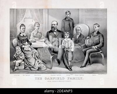 The Garfield family Stock Photo - Alamy