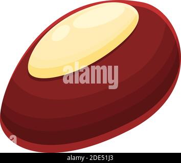 Spiny green chestnut fruit. Autumn chestnut tree nut. Simple color cozy ...