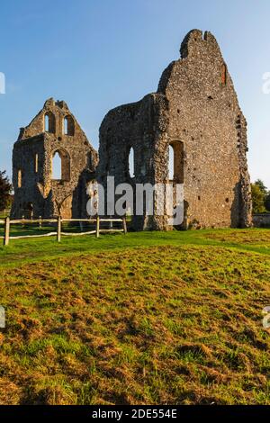 Boxgrove Priory West Sussex UK English Heritage Stock Photo - Alamy