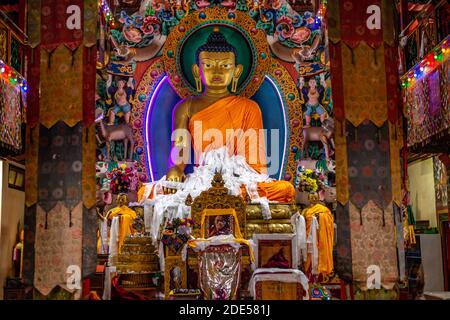 Photo of Statue Inside Tawang Monastery in Arunachal Pradesh, India ...