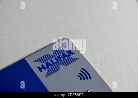 Halifax Bank chip pin debit card Stock Photo - Alamy