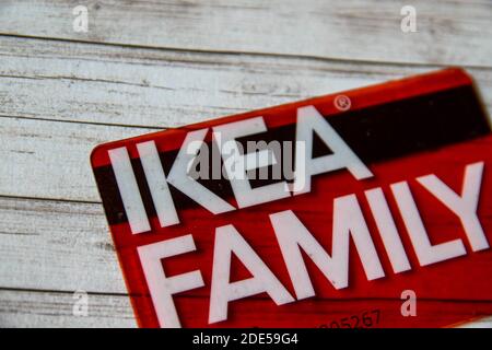 Ikea family loyalty card Stock Photo - Alamy