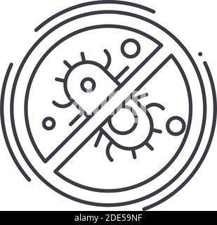 Anti-Germ Icon. Editable Vector Symbol Illustration Stock Vector Image ...