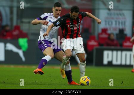 Hakan Calhanoglu during the Italian championship Serie A football match ...