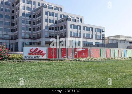 Indianapolis - Circa November 2020: Eli Lilly and Company World ...