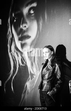 Lily-Rose Depp poses for photographers upon arrival at the Chanel ...