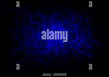 Blue electric lightwave abstract background, glowing beam of light from ...