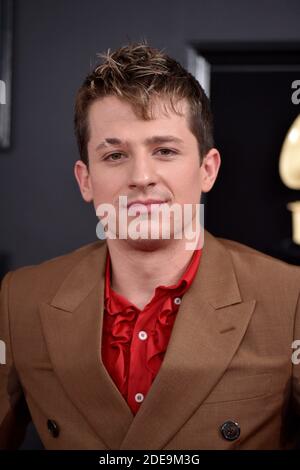 Charlie Puth attends the 61st Annual GRAMMY Awards at Staples Center on ...