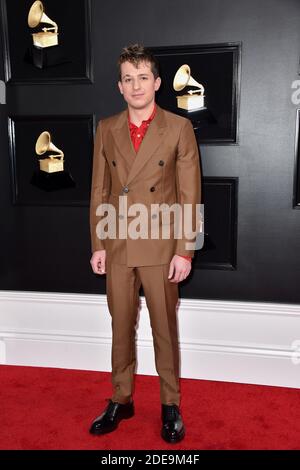 Charlie Puth attends the 61st Annual GRAMMY Awards at Staples Center on ...