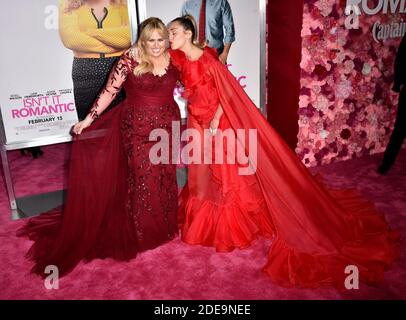 Rebel Wilson and Miley Cyrus attend the premiere of Warner Bros ...