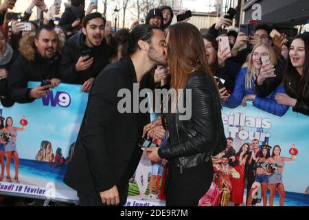 Benjamin et Alix lors de lâÂ€Â™avant premiere de Les Marseillais Asian ...