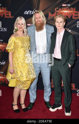 LOS ANGELES, CA - MARCH 4: Rune Temte, Thea, at the world premiere of ...
