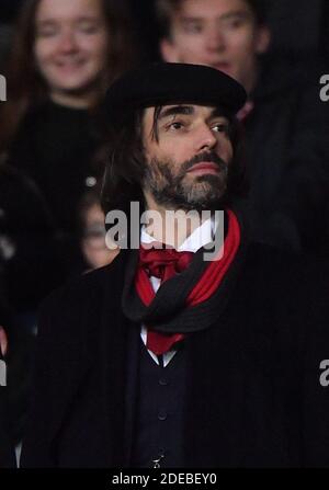 MP Cedric Villani watching from the stands the Ligue 1 Paris Saint ...