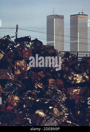 1970s Photo - (1973) - Illegal dumping area off the New Jersey turnpike ...