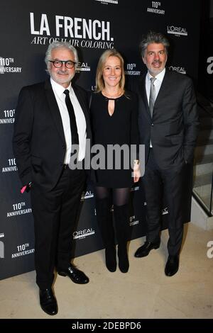 Franck Provost, a guest and Fabien Provost attend La French-Art Of ...