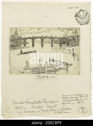 Medium: Etching on ivory laid paper Stock Photo - Alamy