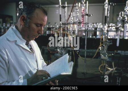 1970s Photo (1974) - An environmental protection agency laboratory ...