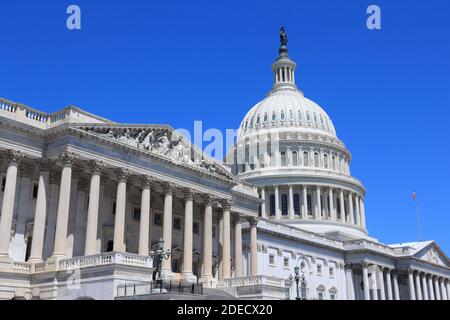US National Capitol. Landmark in Washington, DC. United States Capitol ...