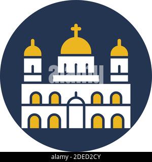 Dom, Berlin, franzosischer, germany fully editable vector icons Stock ...