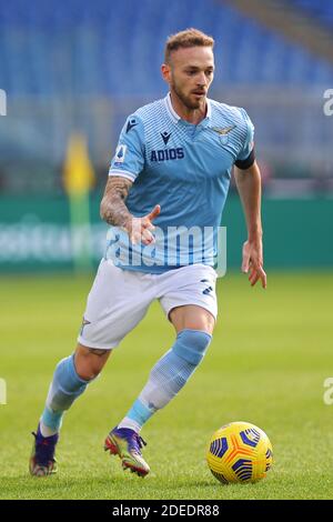 Manuel Lazzari (SS Lazio) during Inter - FC Internazionale vs SS Lazio, Italian soccer Serie A ...