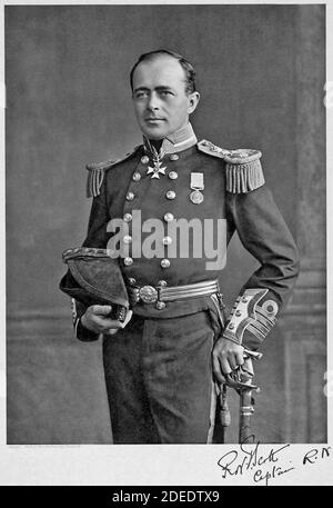 Vintage photo of Robert Falcon Scott's ship "Terra Nova" moored in ...