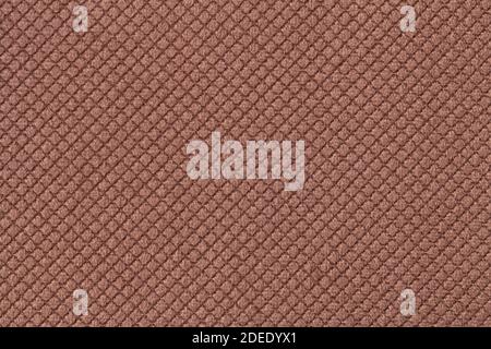 Dark brown woven textile macro texture background. Knitted chocolate ...