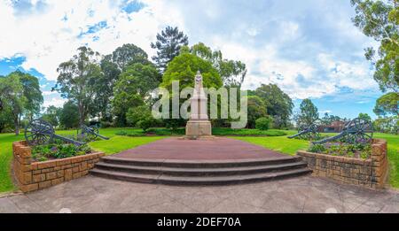 monument in Botanical gardens of Perth Stock Photo - Alamy