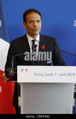 Secretary of State for Digital Affairs Cedric O in his Ministry of ...