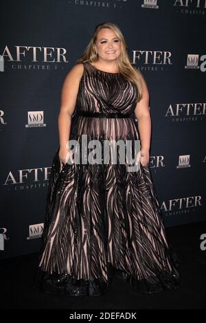 Writer Anna Todd attends the 'After' Photocall at Hotel Royal Monceau ...